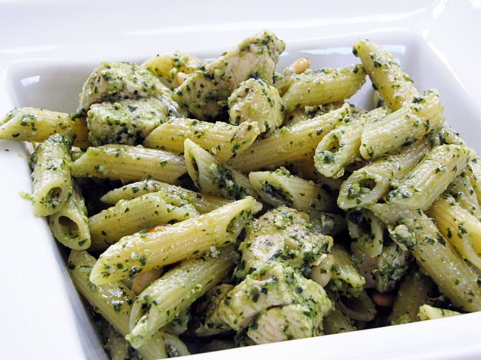 APRENDE HACER PASTA AL PESTO CON POLLO PASO A PASO