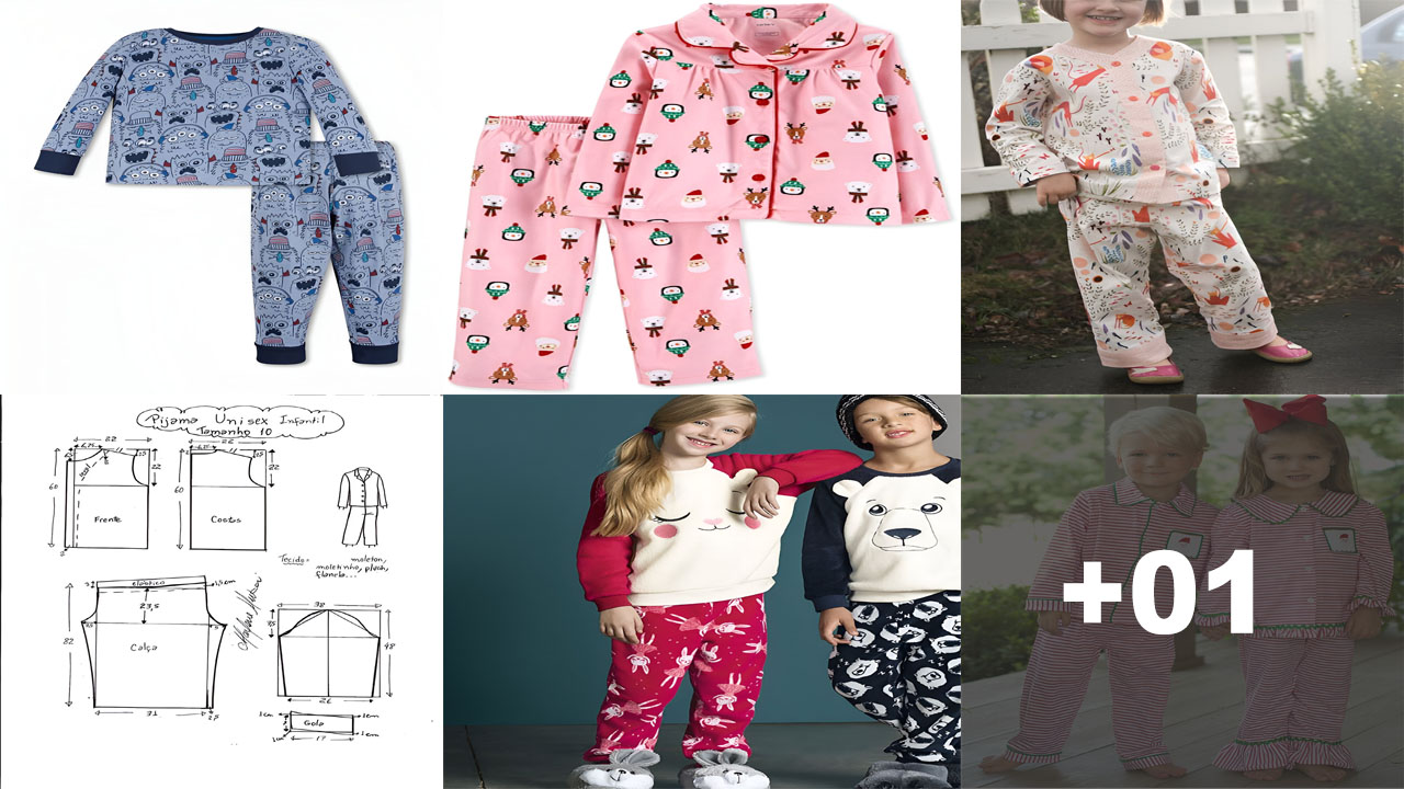 CURSO DE CÓMO HACER PIJAMAS PARA NIÑOS - CURSOS GRATIS DE COSTURA