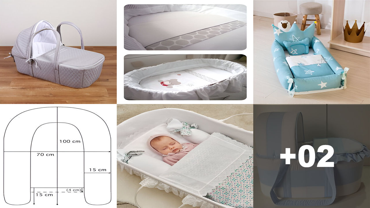 Curso de Cómo hacer Moisés para Bebés de Tela - CURSOS GRATIS DE COSTURA